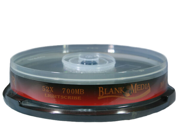 Blank Media CD-R Lightscribe 10 spindle - Blank Media | Promotional ...