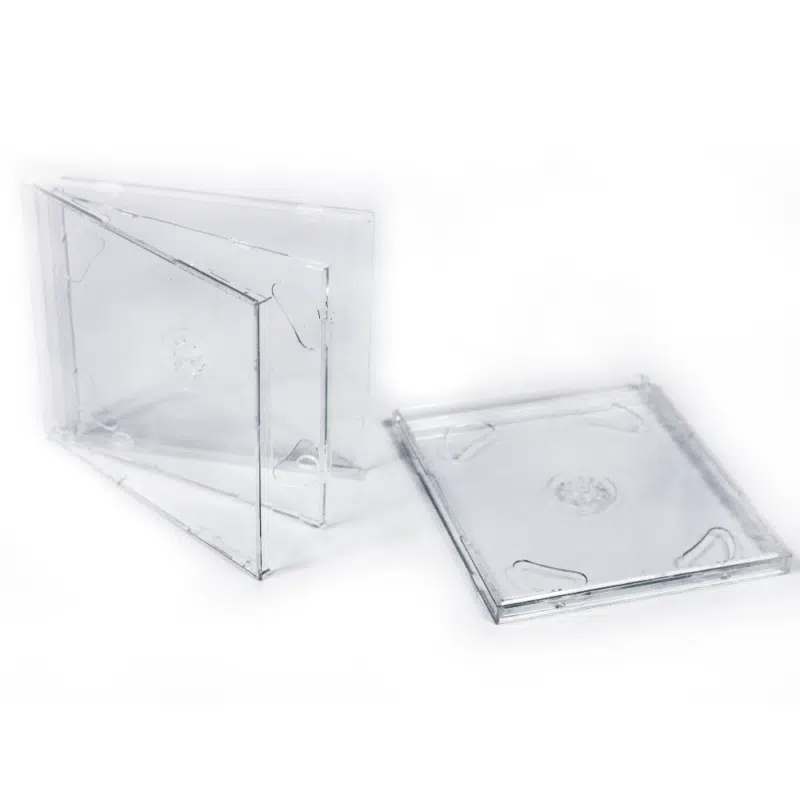 Clear Tray Double CD Jewel Cases - Blank Media | Promotional Branding