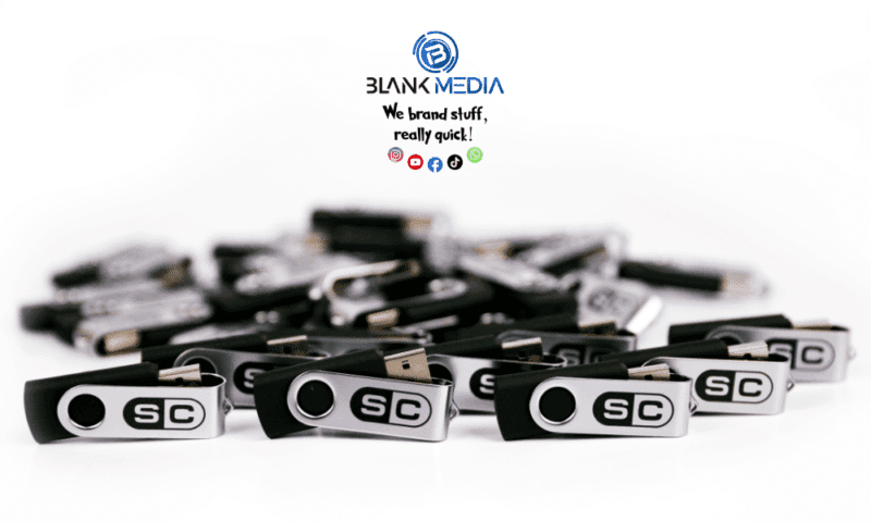 1GB - USB 2.0 Flash Drive Swivel | Blank Media